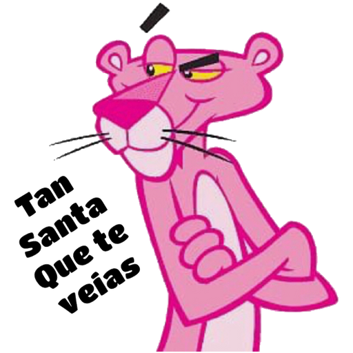Sticker Maker - La pantera rosa