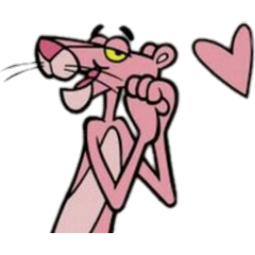 Sticker Maker - La pantera rosa