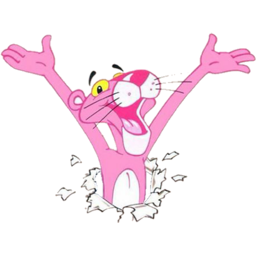 Sticker Maker - La pantera rosa