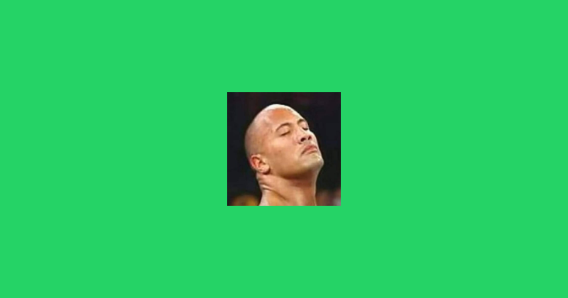 Sticker Maker - La Roca| The Rock| Dwayne Johnson