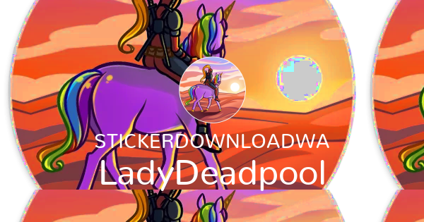 Sticker Maker - LadyDeadpool