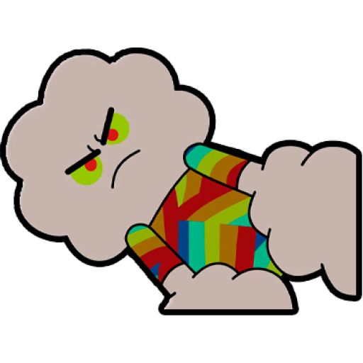 Sticker Maker - Larry & Mr. Small (The Amazing World of Gumball)
