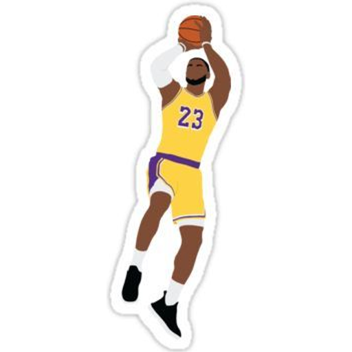 Sticker Maker - Lebron James stickers