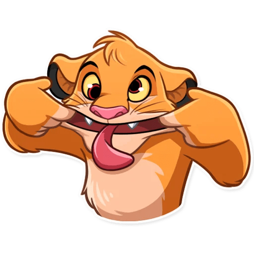 Sticker Maker - LION KING