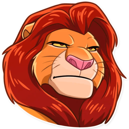 Sticker Maker - LION KING