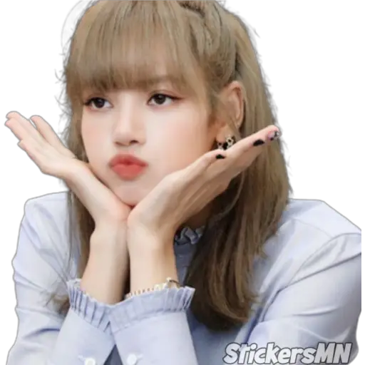 Sticker Maker - Lisa - Blackpink 🖤