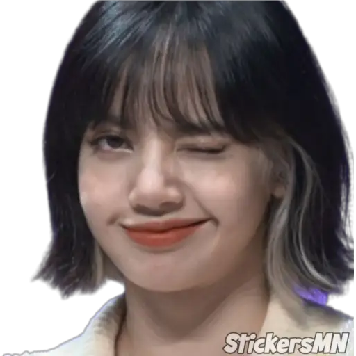 Sticker Maker - Lisa - Blackpink 🖤