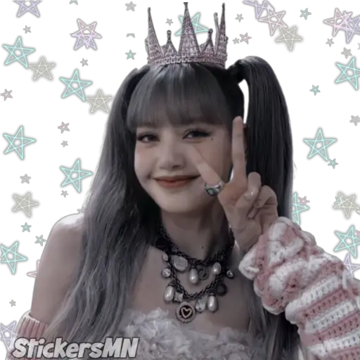 Sticker Maker - Lisa - Blackpink 🖤