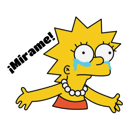 Sticker Maker - Lisa Simpson