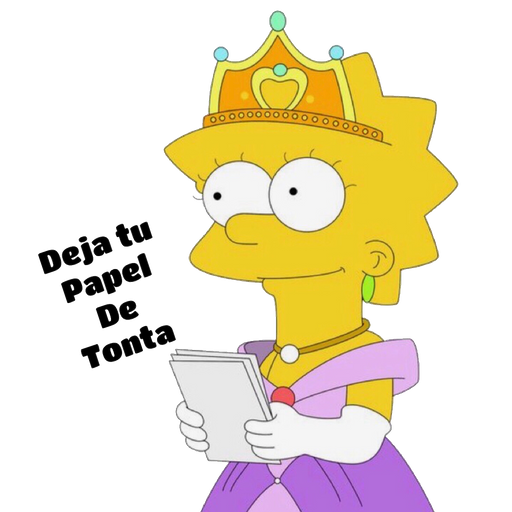 Sticker Maker - Lisa Simpson