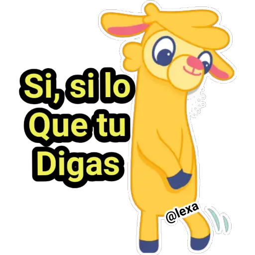 Sticker Maker - llama loca?