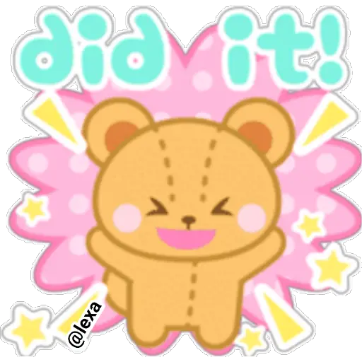 Sticker Maker - Los 3 ositos