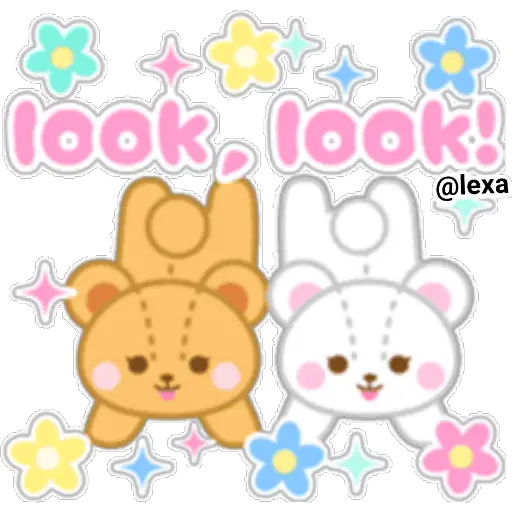 Sticker Maker - Los 3 ositos