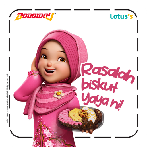 Sticker Maker - Lotus's Sama-sama Riang Berganda