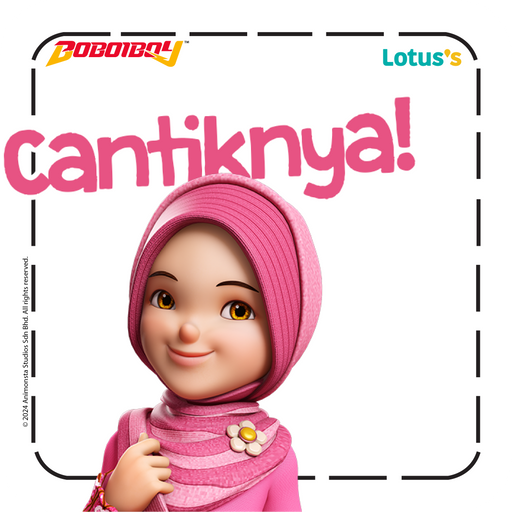 Sticker Maker - Lotus's Sama-sama Riang Berganda