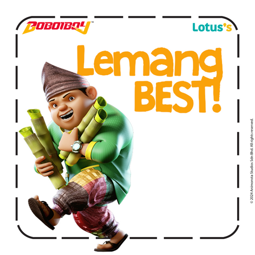 Sticker Maker - Lotus's Sama-sama Riang Berganda