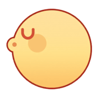 Sticker Maker - love and deepspace yellow emoji part.3