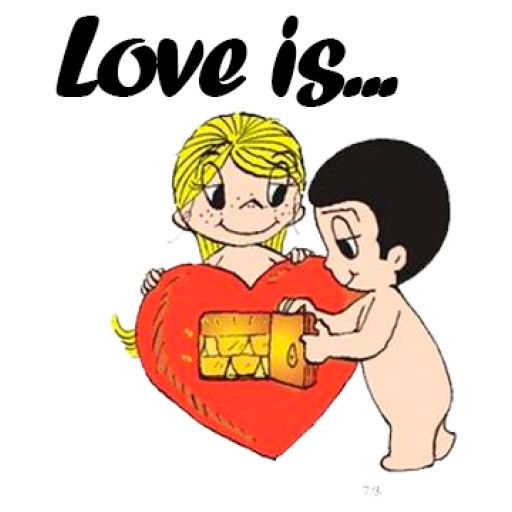 Sticker Maker - Love Is... / Amor es...