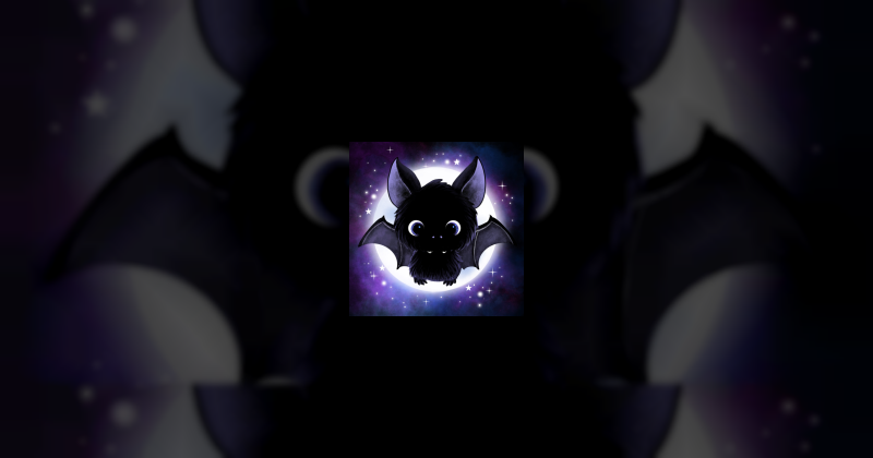Sticker Maker - Lucius the fluffy Bat