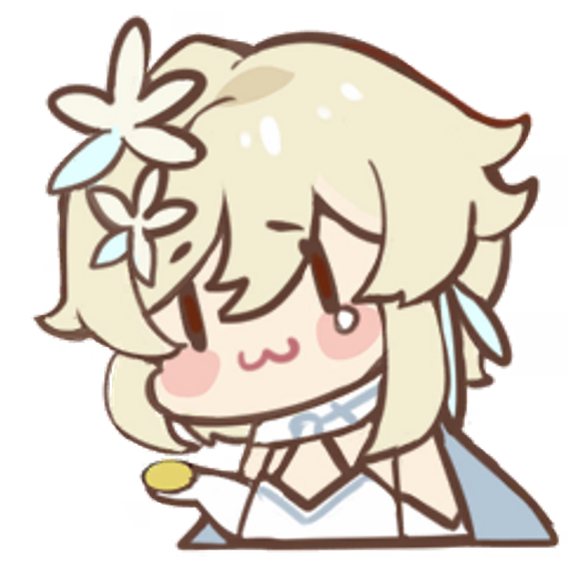 Sticker Maker - Lumine [Genshin Impact]