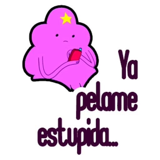 Sticker Maker - Lumpy Space Princess (Adventure Time)