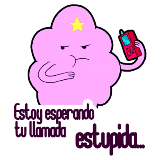 Sticker Maker - Lumpy Space Princess (Adventure Time)