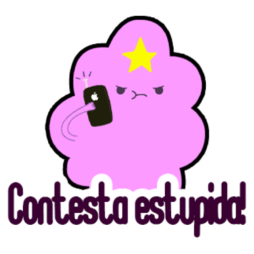 Sticker Maker - Lumpy Space Princess (Adventure Time)