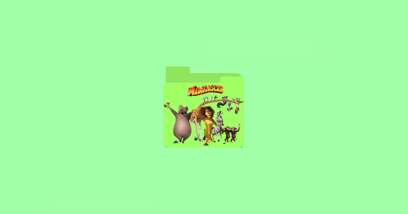 Sticker Maker - Madagascar 🐅 🦓 🦒 🦛