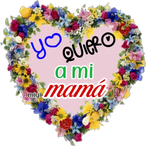 Sticker Maker - Mami te amo