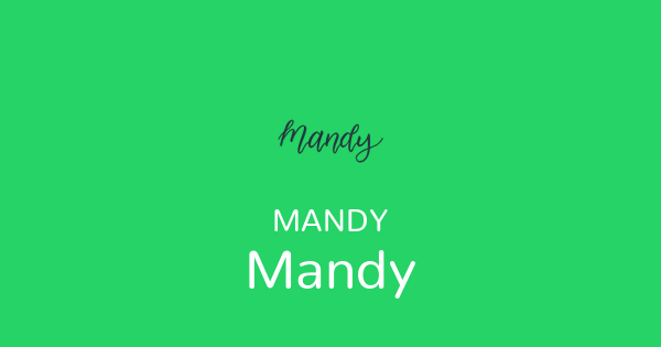 Sticker Maker - Mandy
