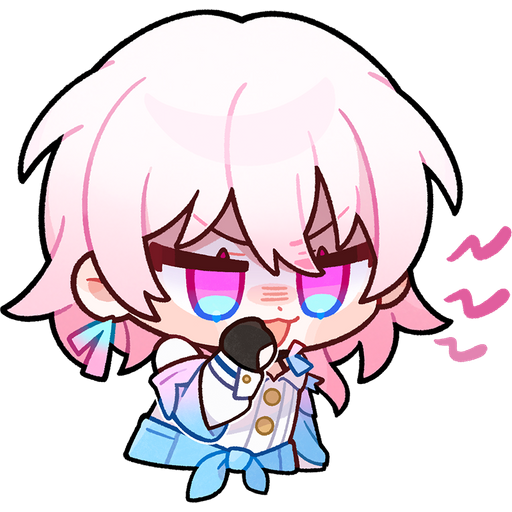 Sticker Maker March 7th Stickers — Honkai Star Rail