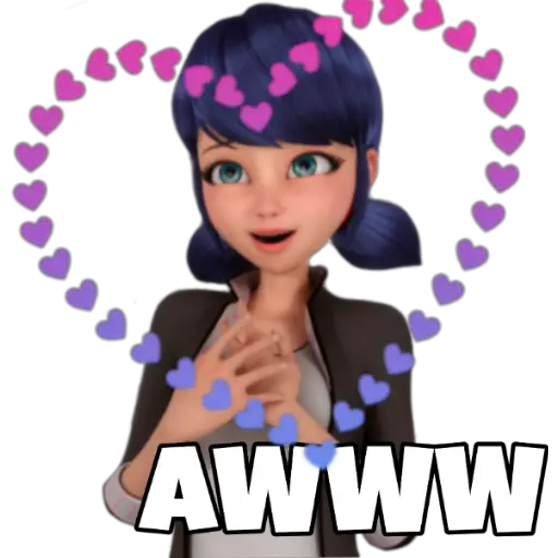Sticker Maker - Marinette-Ladybug