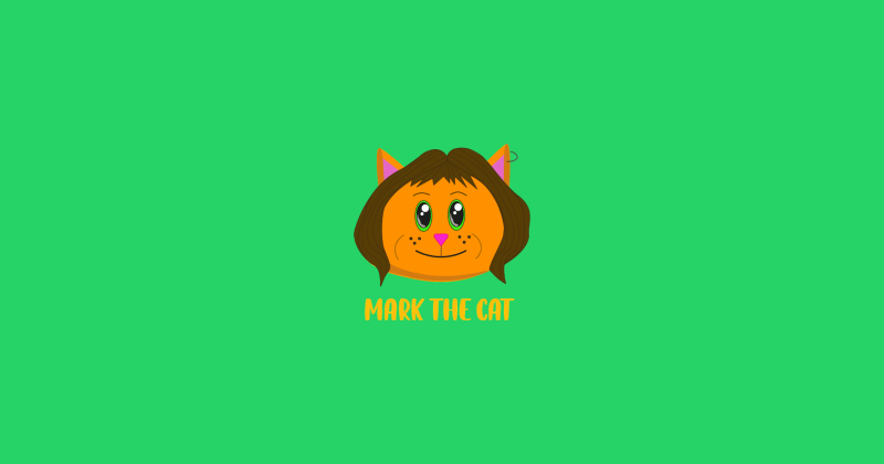Sticker Maker - Mark the cat