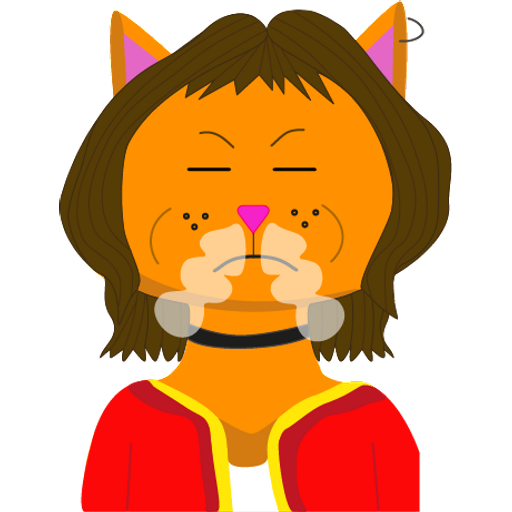 Sticker Maker - Mark the cat