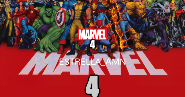 Sticker Maker - Marvel 4 (by Estrella AA)