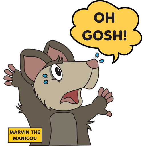 Sticker Maker - Marvin the Manicou