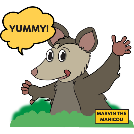 Sticker Maker - Marvin the Manicou