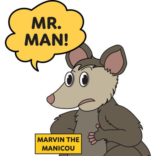 Sticker Maker - Marvin the Manicou