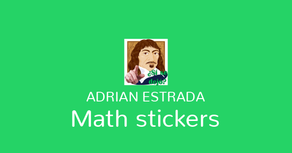 Sticker Maker - Math stickers