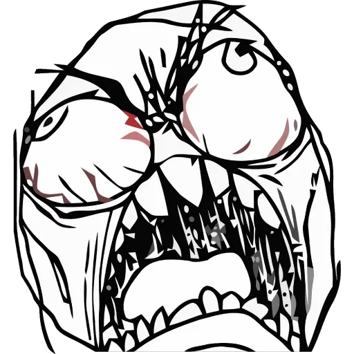 Sticker Maker - Memes Blanco y Negro
