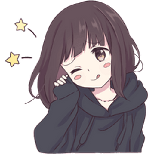Sticker Maker - Menhera-chan #3