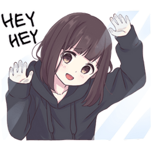 Sticker Maker - Menhera-chan #3