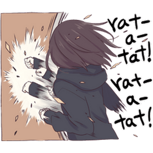 Sticker Maker - Menhera-chan #4