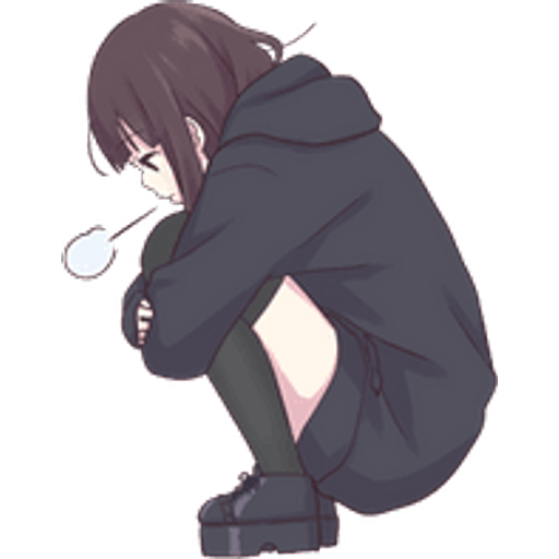 Sticker Maker - Menhera-chan #4