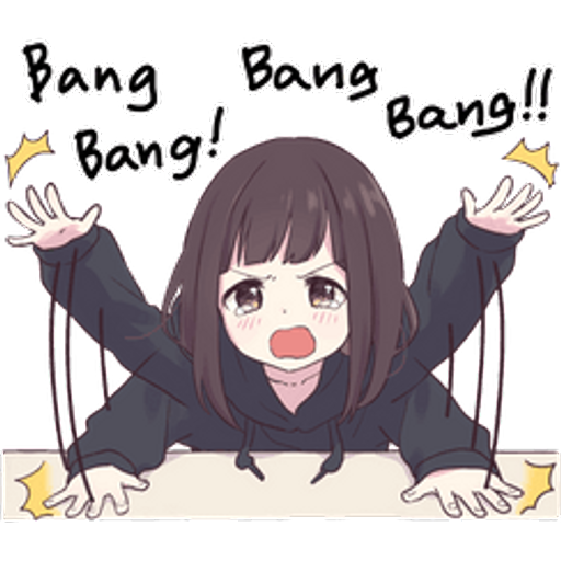 Sticker Maker - Menhera-chan #4