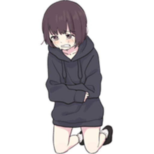 Sticker Maker - Menhera-chan #6