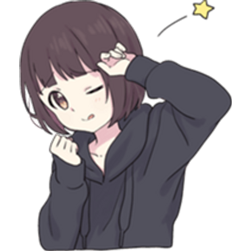 Sticker Maker - Menhera-chan #6