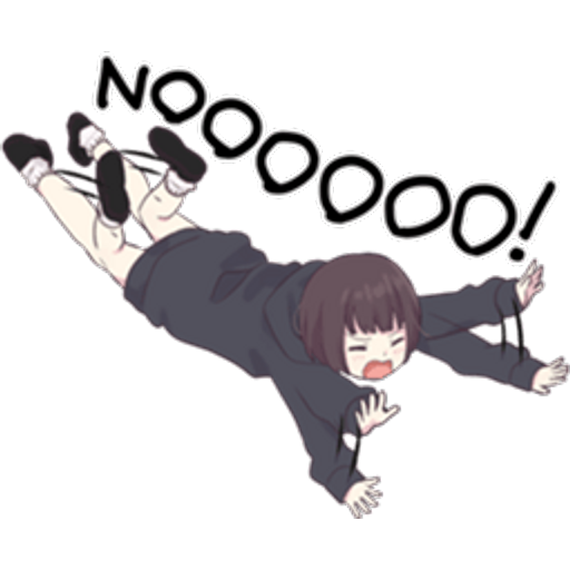 Sticker Maker - Menhera-chan #7