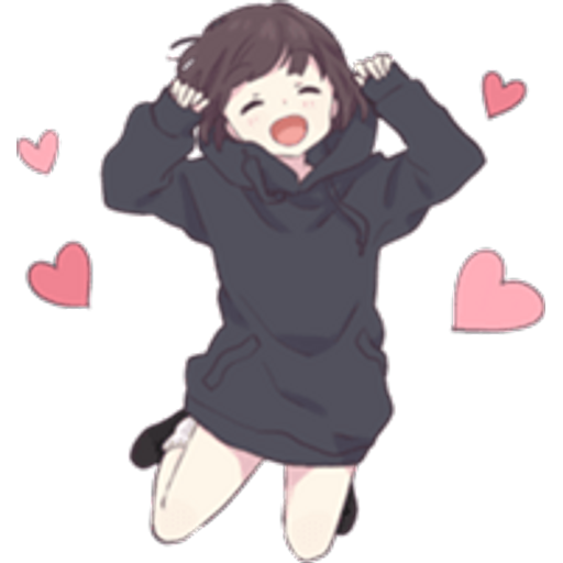 Sticker Maker - Menhera-chan #7