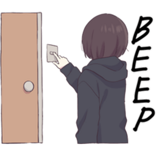Sticker Maker - Menhera-chan #7